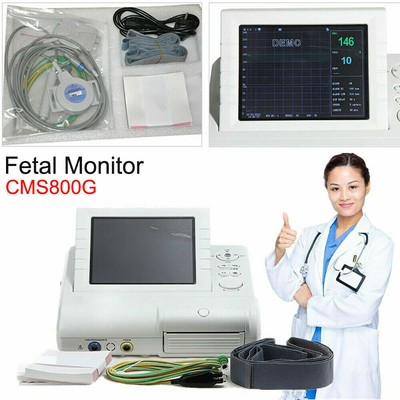 Contec CMS800G Digital Fetal Monitor Fetal Heart Rate Monitor Mother ...