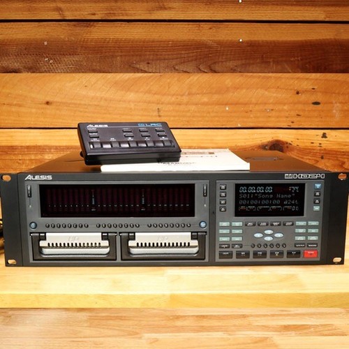 Alesis HD24 24-Track Rackmount Hard Disk Recorder +2 Caddies Remote ...