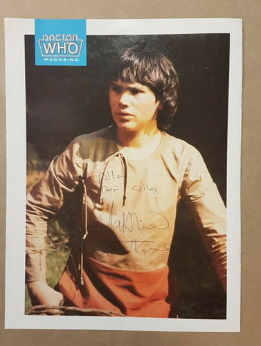Matthew Waterhouse Autographed Photo Magazine Page TV Actor Signed ...