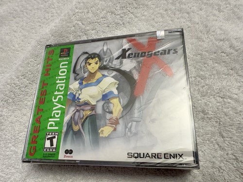 RARE MINT Xenogears Sony Playstation PS1 Square Enix New Sealed JRPG Y ...