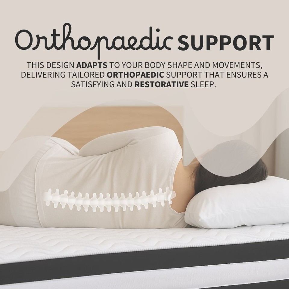 Resti Orthopaedic Mattress | Medium Support | Single Double King UK | eBay UK