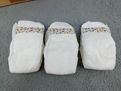 3x Plastic Back Diaper XLarge Diapers 29+ Lbs XL | eBay