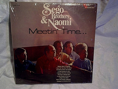 THE SEGO BROTHERS AND NAOMI-Meetin' Time,heart warming label 3144 LP ...