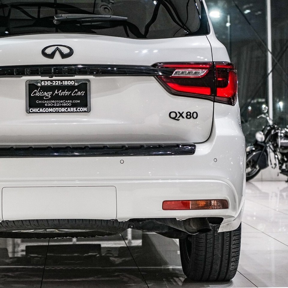 For Infiniti QX80 Rear Liftgate Logo Letter Badge Emblem Nameplate ...