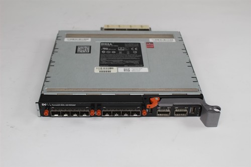 Dell Force 10 MXL 10/40GbE Blade Switch DF10MXL 1C01H 01C01H w/ x2 ...