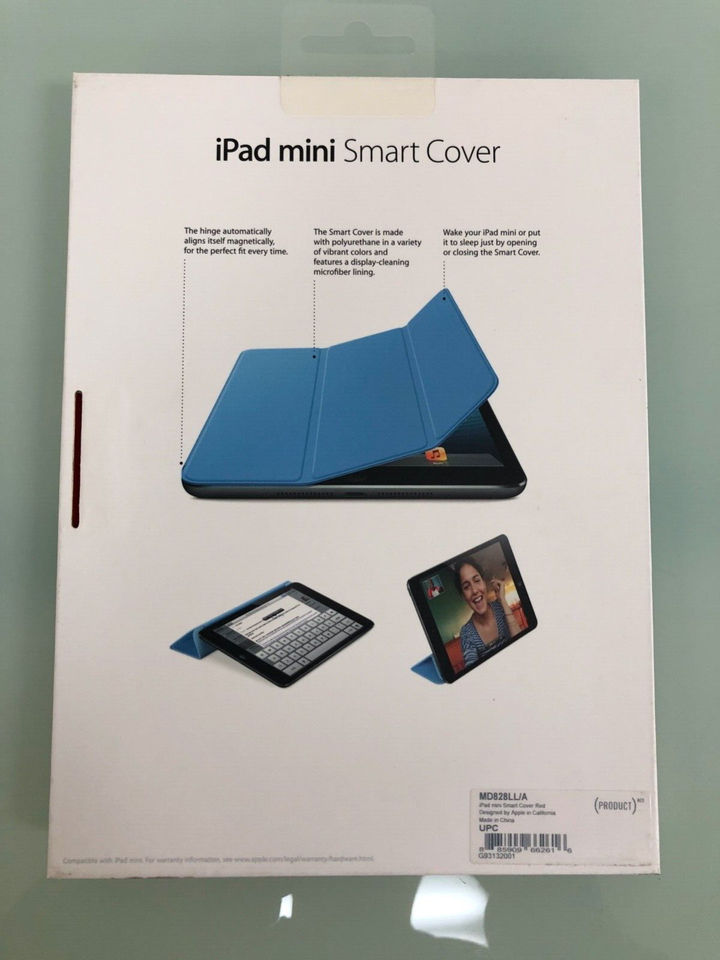 iPad mini Smart Cover RED for iPad mini, iPad mini 2, iPad mini 3 ...