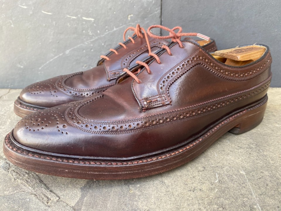 Florsheim Imperial VTG #93605 KENMOOR V-Cleat Shell Cordovan Wing-Tip ...