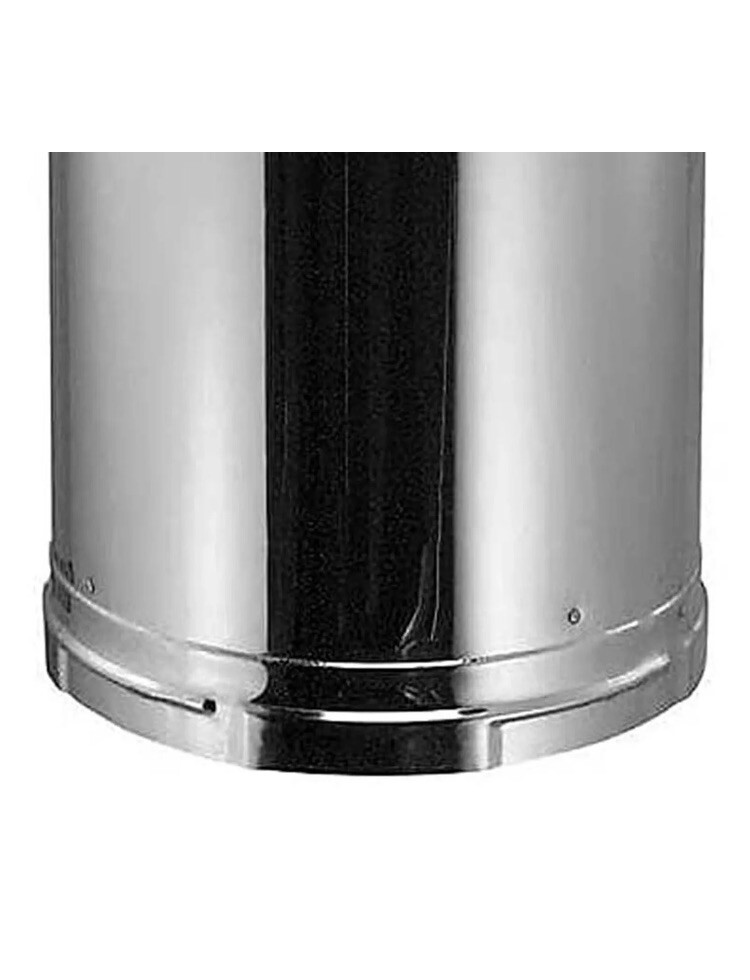 M & G DuraVent 6DP-24 DuraPlus Triple-Wall 6" Diameter x 24" Chimney ...