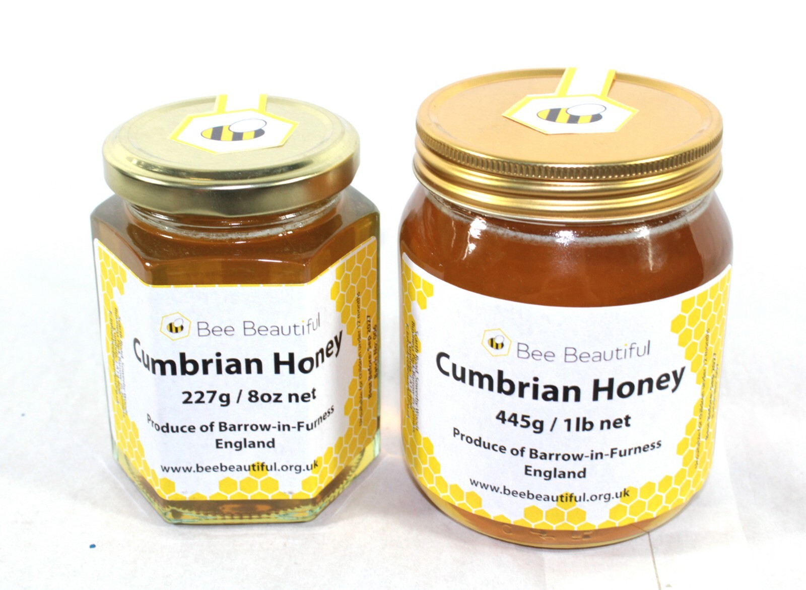 Honey Raw British Local Wild Flower Pure Natural Cumbrian UK 1lb & 8oz ...