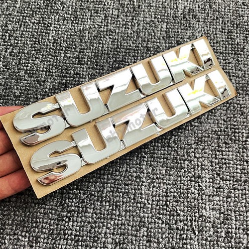 Motorcycle Fuel Tank ABS Emblem Decals for Suzuki Bike Racing Stickers ...