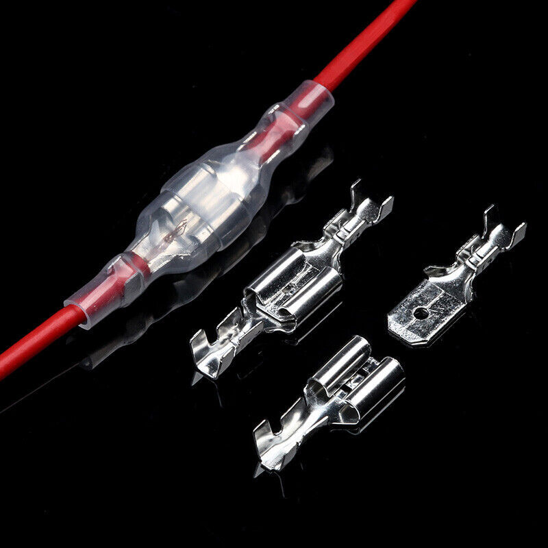 315X Gold/Silver Spade Terminals Kit Electrical Wire Crimp Connector ...