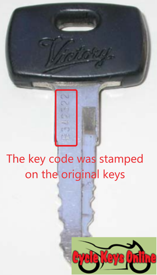 Victory Motorcycle Keys Cut to Code Key READ DESCRIPTION B4 YOU BUY‼️ ...