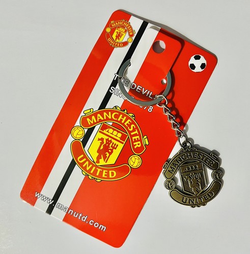 Manchester United key chain / Classic keyring metal double side great ...