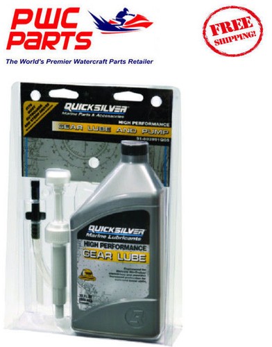 MERCURY Outboard Lower Unit Gear Lube Change Kit 802891Q05 858064Q01 ...
