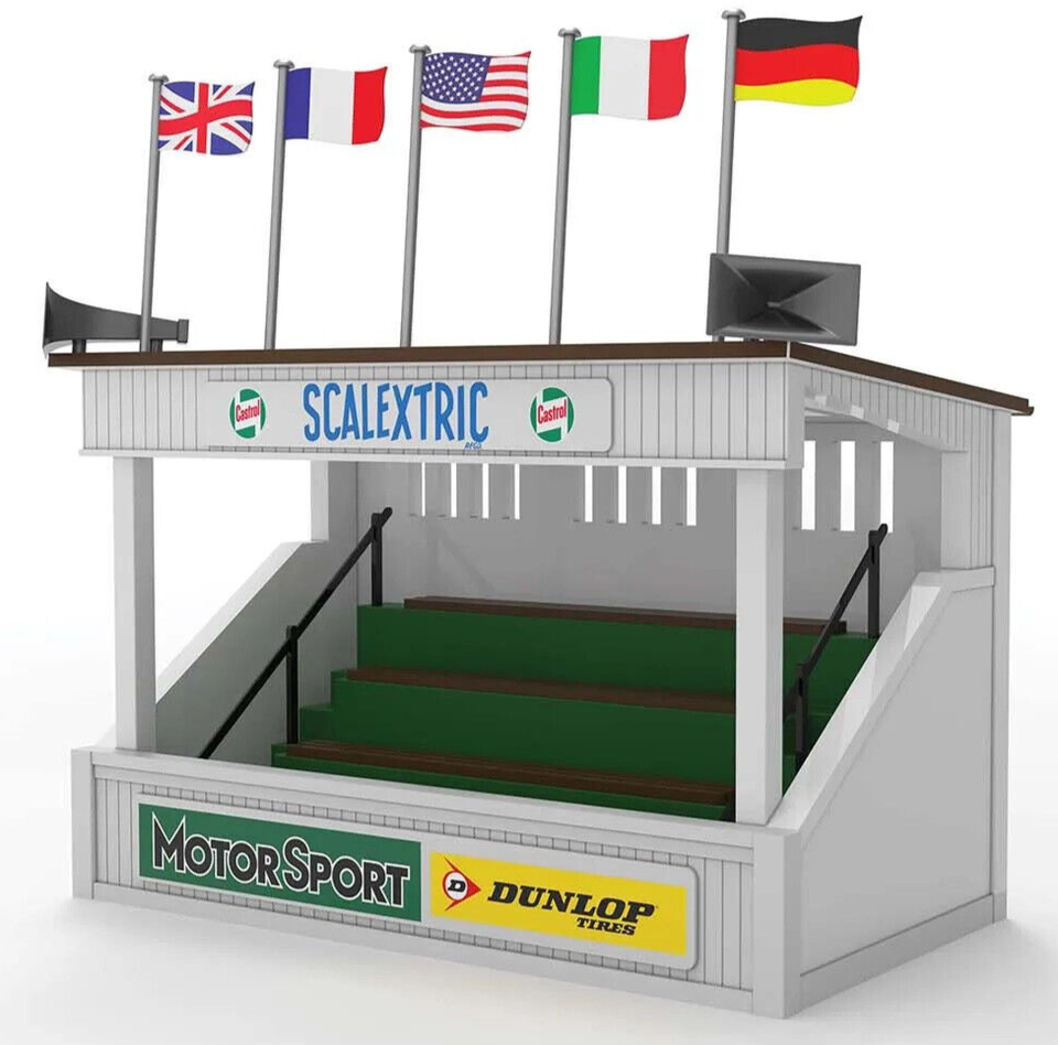 Scalextric Classic Grandstand 1/32 Slot Car Track Scenery Accessory ...