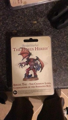 Argel tal Lord Serrated Sun Word Bearers New In Box Warhammer Horus ...