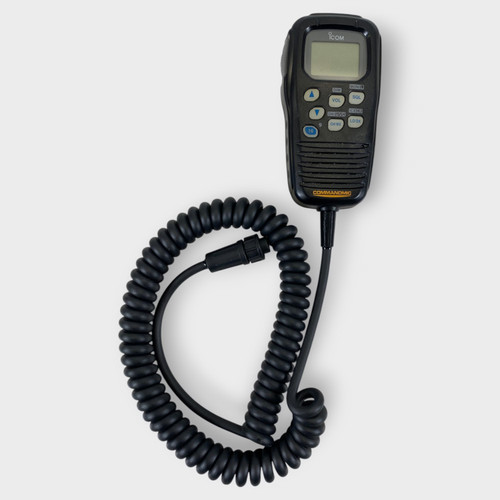ICOM HM-127B Commandmic Remote Second Station Handset - NEW CABLE ...
