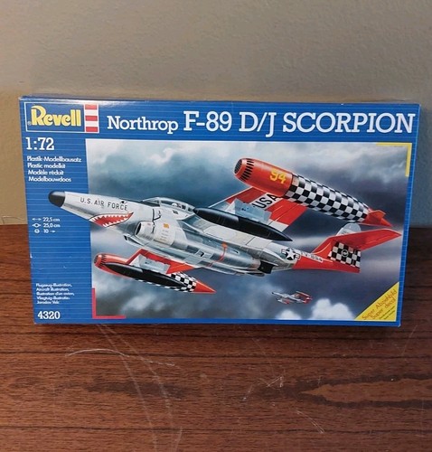 Revell Northrop F-89 D/J Scorpion Scale Airplane Model Kit - 4320 | eBay