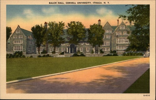 Balch Hall Cornell University Ithaca New York vintage postcard u719 | eBay