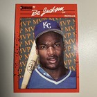 RARE 1990 Donruss BO JACKSON BC-1 MVP Error Card No “.” After Inc. NM ...