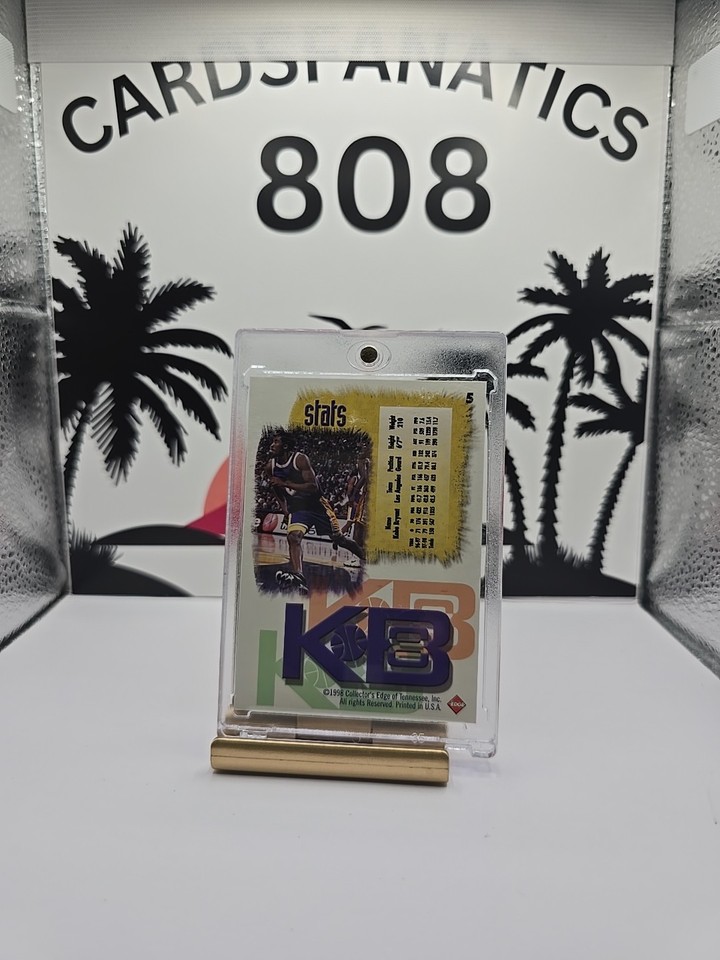 1998 Collector's Edge Basketball Kobe Bryant Card #5 | eBay