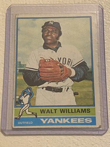1976 Topps Baseball - #123 Walt Williams New York Yankees | eBay