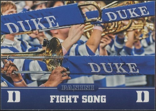 2015 Panini Collegiate Duke Blue Devils Fight Song #5 | eBay