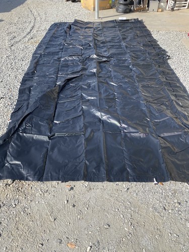 MILITARY SURPLUS Tarp, TENT FLOOR 8 FT X 18 FT Black, US ARMY- New | eBay