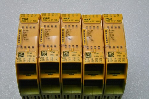 Lot of 5 PILZ PNOZ m EF 16DI 772140 Safety Relay FREE SHIPPING | eBay