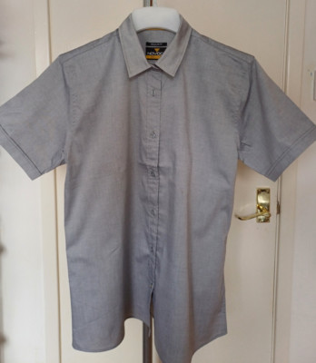 NWI Novoco Size XL Mens Work Wear Short Sleeve Grey Shirt | eBay UK