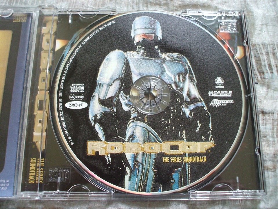 Robocop The Series Soundtrack 1994 UK Essential Records CD Joe Walsh NM ...