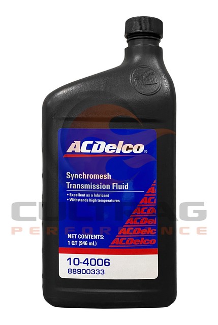Manual Transmission Fluid ACDelco GM Original Equipment 10-4006 for ...