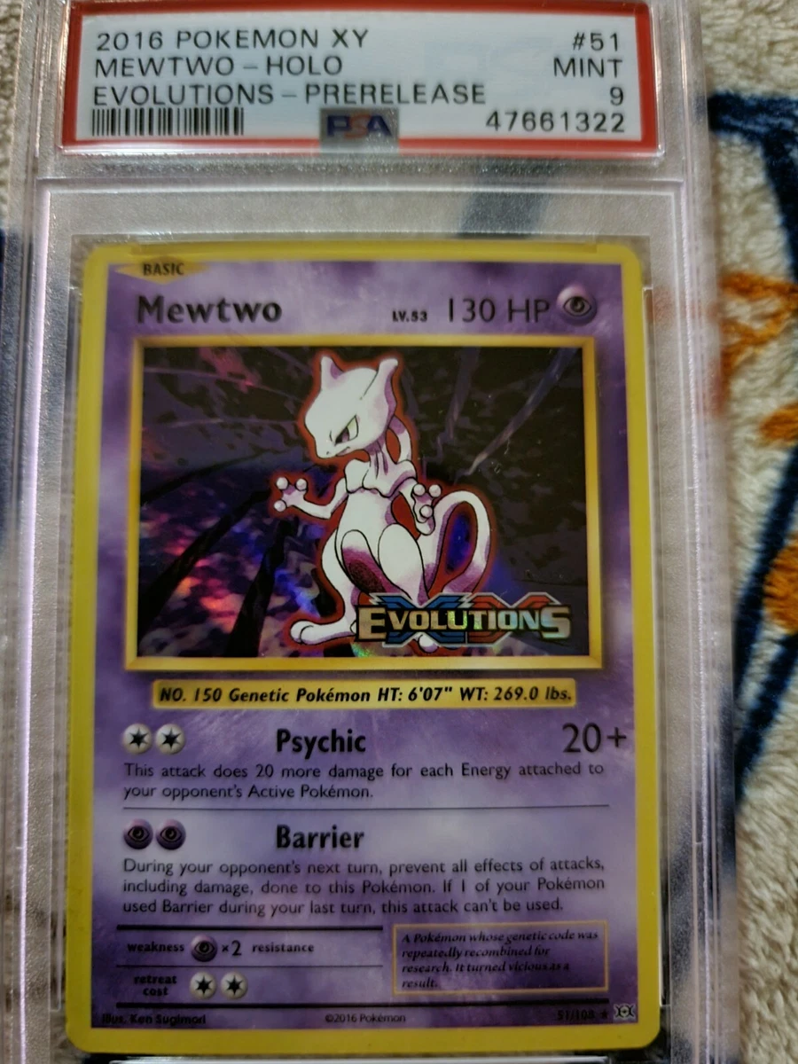 Mewtwo Evolution Card
