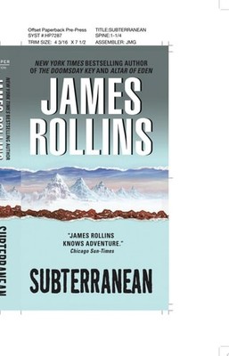 Subterranean: A Thriller by Rollins, James, Acceptable Book ...