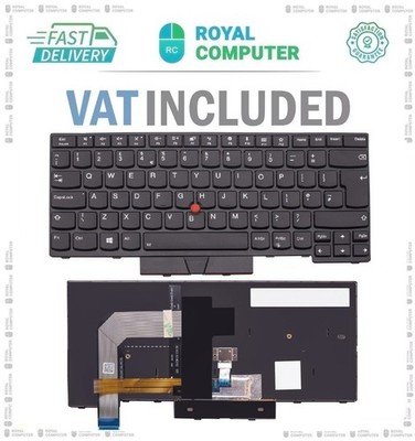 Replacement For T470 T480 Lenovo Laptop Keyboard UK Layout QWERTY ...