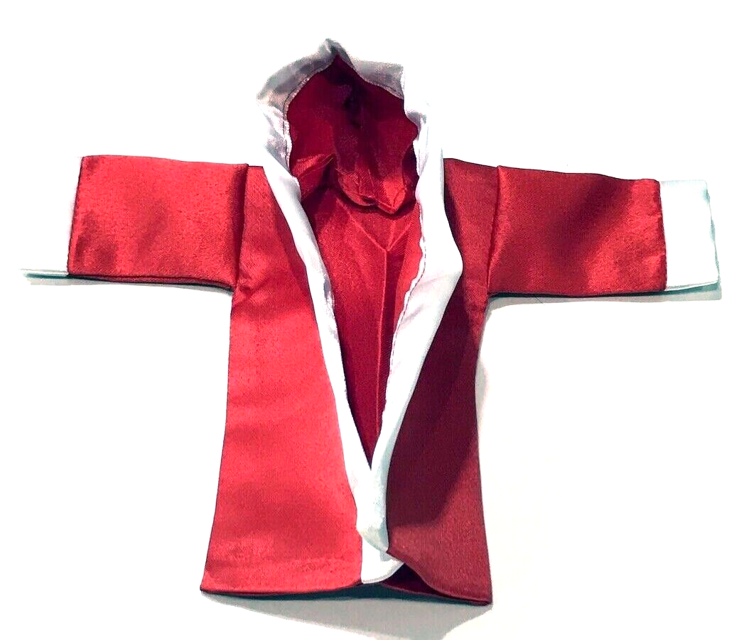 SP-BR-RED: 1/12 Red Boxing Robe for Storm Mike Tyson, NECA Rocky (No ...