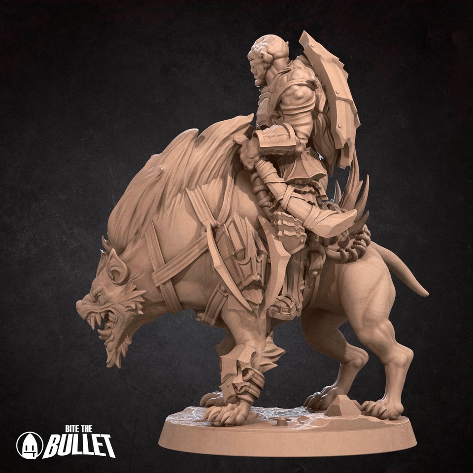Warg Rider Chief - Monster - Bite the Bullet - Dungeons and Dragons ...