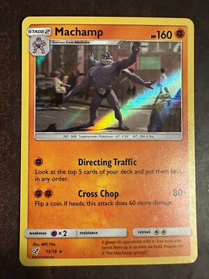 Machamp 13/18 Detective Pikachu Holo | eBay