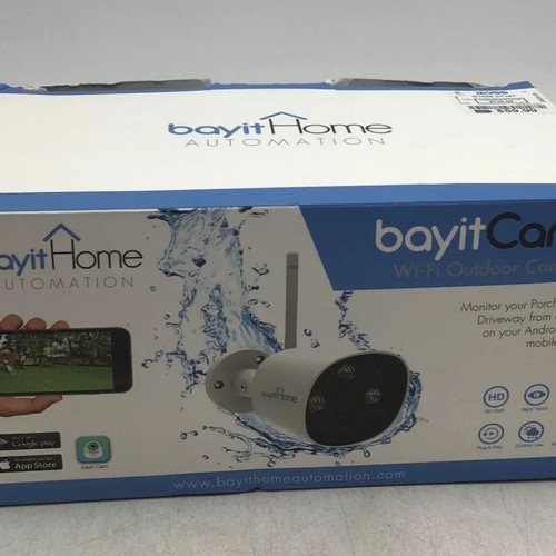 Bayit Outdoor WiFi Camera HD 720p Weatherproof Night Vision Motion ...