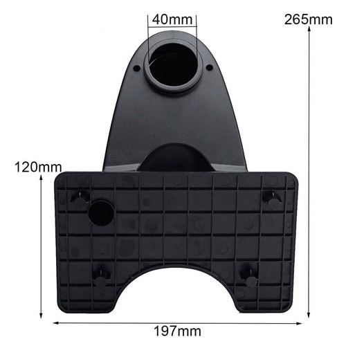 Car Reverse Backup Camera Case Housing Cover Mount Stable Kits Black ...