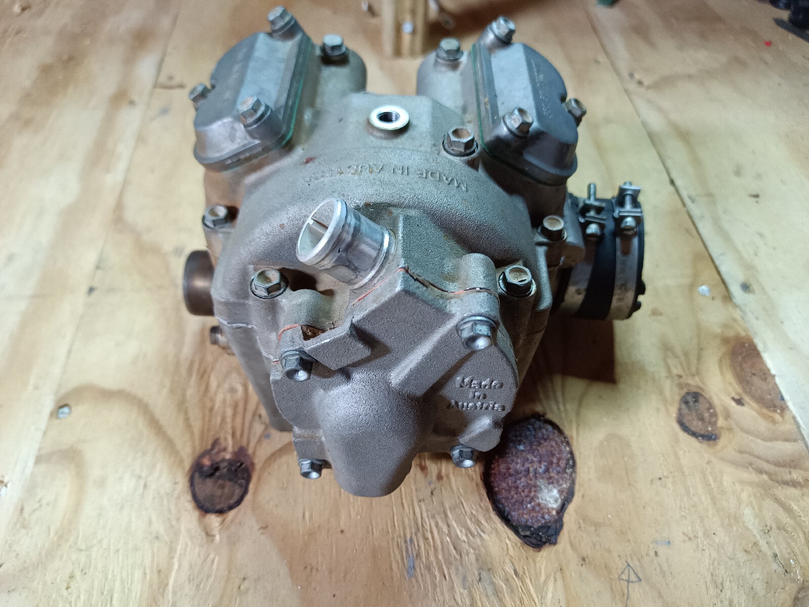 06 2006 KTM 450XC Complete RFS Cylinder Head 59036020444 38 Hr EXC 400 ...