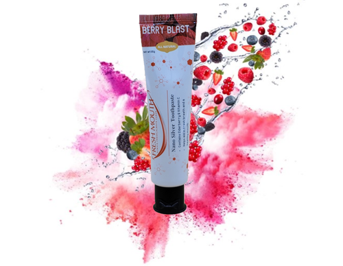 Fresh Mouth Nano Silver Berry Toothpaste Fluoride Free | eBay