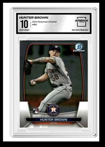 2023 Bowman Chrome - Hunter Brown #69 (RC) for sale online | eBay