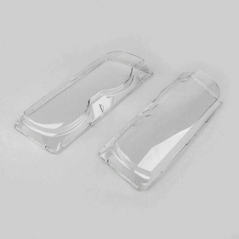 1Pair Car Clear Faro Headlamp Lens Cover Shell Per BMW E38 1999-2001 S1 ...