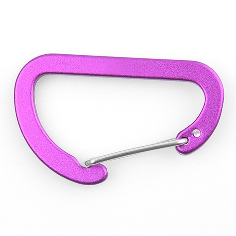 Aluminum Alloy Clips Camping Carabiner Compact Size Quick Access ...