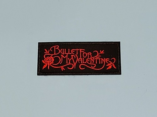 Rock Music Sew / Iron On Embroidered Patch:- Bullet For My Valentine (a ...