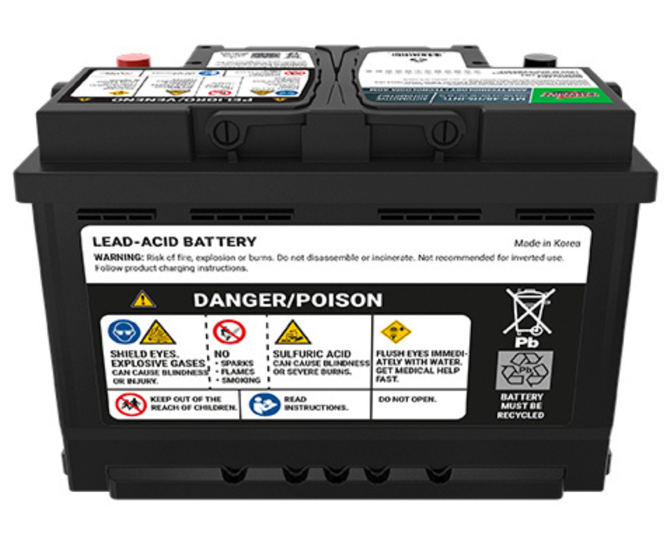 Interstate Batteries Automotive Battery AGM Group Size 48/H6 12V 70Ah ...