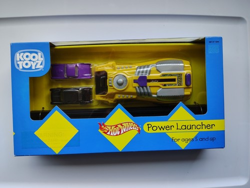 Hot Wheels - Power Launcher - 55 Chevy & 57 T-Bird - Kool Toyz - 2001 ...