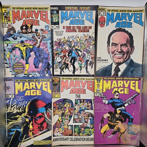 Set Of 6 Marvel AGE # 21 22 33 35 37 79 | eBay