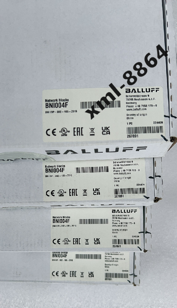 BNI004F EIP-302-105-Z015 Balluff Network Module Fast shipping Via DHL ...
